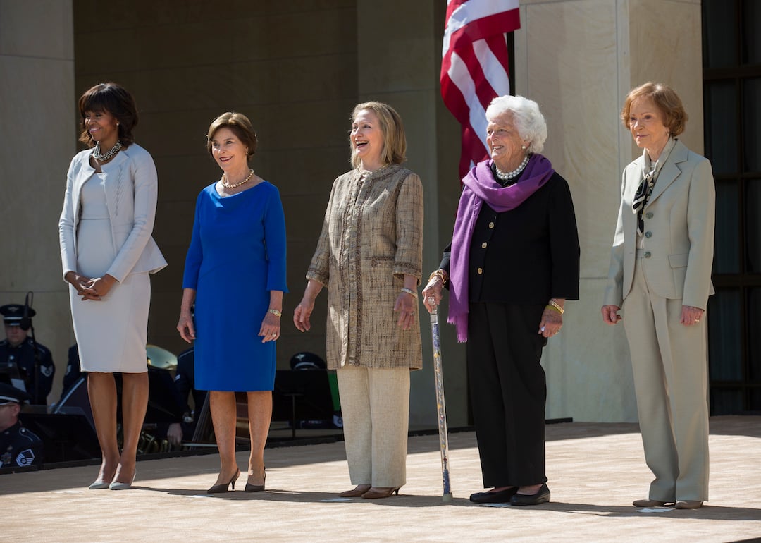 Where US First Ladies Went to College | Stacker