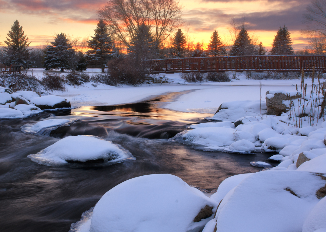 Warmest and Coldest January in Crawford County, Michigan History | Stacker