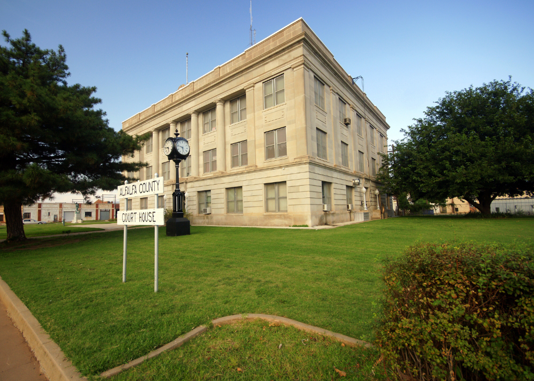 Warmest and Coldest January in Alfalfa County, Oklahoma History | Stacker