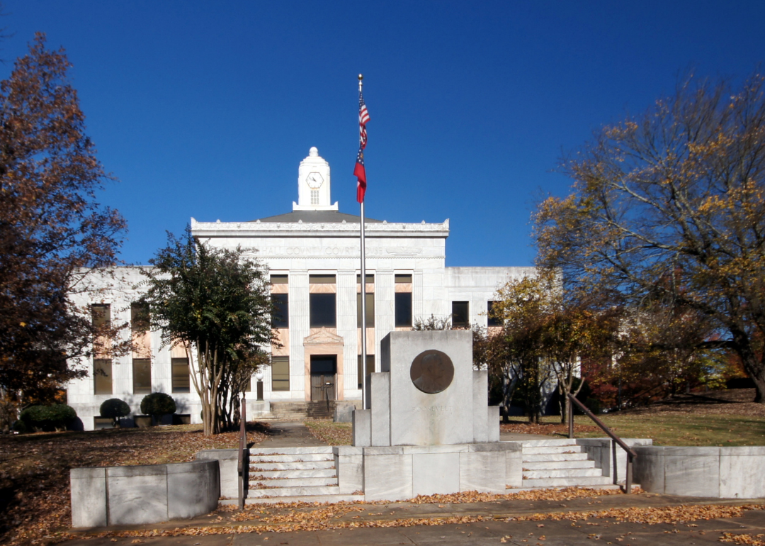 Warmest and Coldest January in Hall County, Georgia History | Stacker