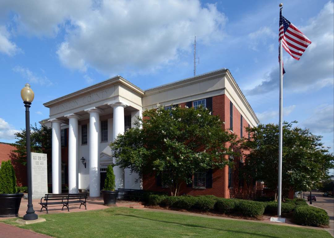 Warmest and Coldest January in Winston County, Mississippi History ...