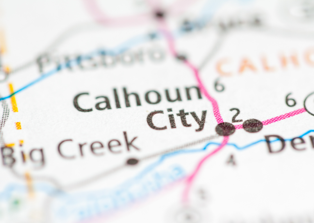 Warmest and Coldest January in Calhoun County, Mississippi History ...