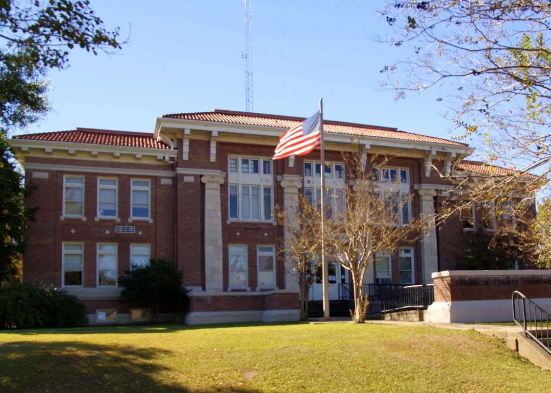 Warmest Decembers in Franklin County, Mississippi History | Stacker Warmest Decembers in Franklin County, Mississippi History | Stacker