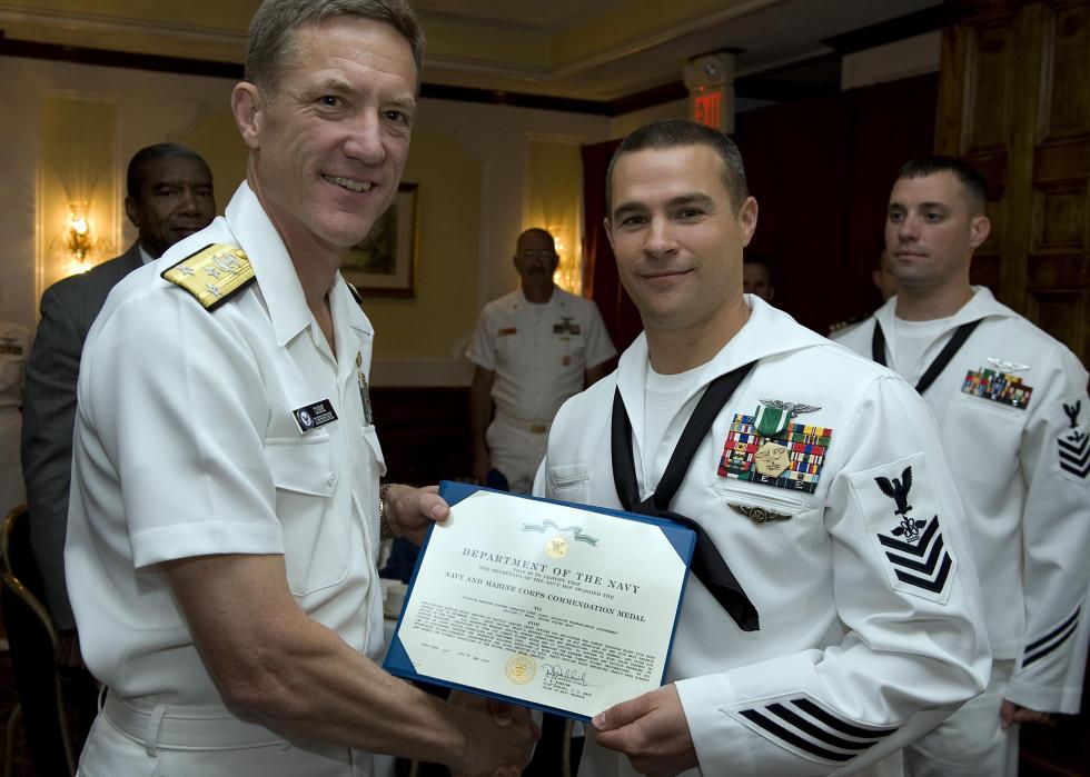 Us Navy Awards And Decorations Chart | Billingsblessingbags.org